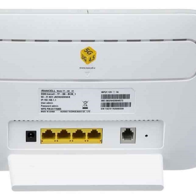 ⭐️ قیمت و خرید مودم 4G/4.5G/TD-LTE ایرانسل مدل TF-i60 H1 به همراه 24 گیگابایت اینترنت 3 ماهه ...