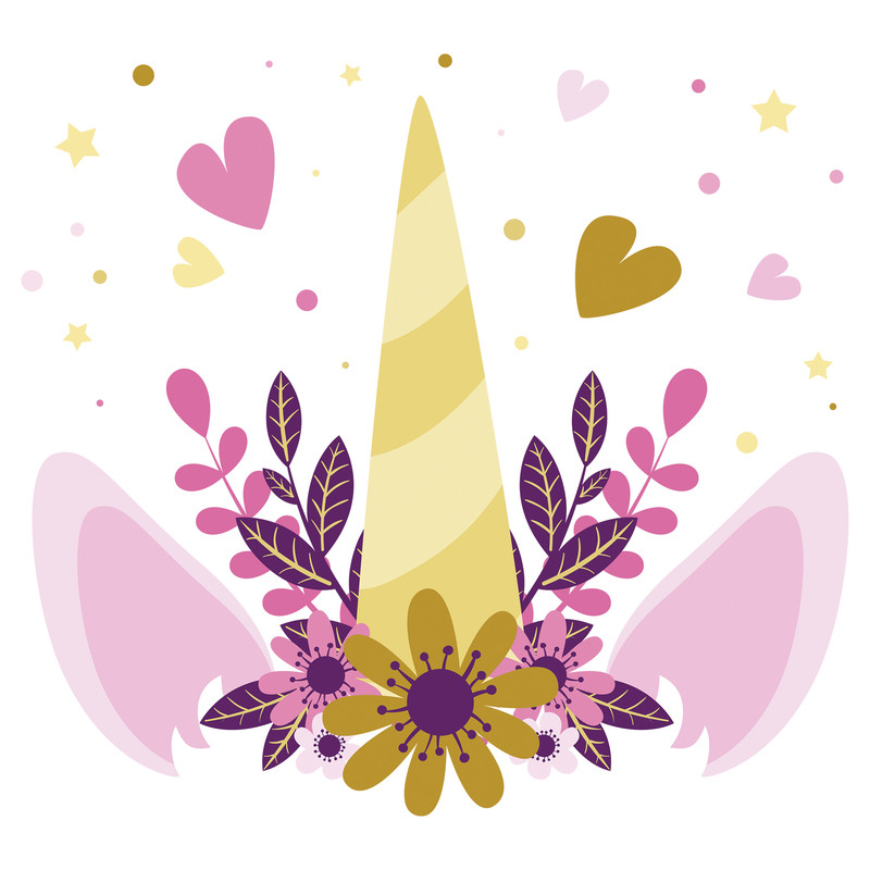 قیمت و خرید استیکر پارچه و لباس مدل dtf طرح یونیکورن کد H20.12 مجموعه 3 عددی