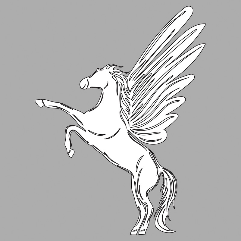 قیمت و خرید استیکر پارچه و لباس مدل dtf طرح یونیکورن کد H20.1089 مجموعه 3 عددی