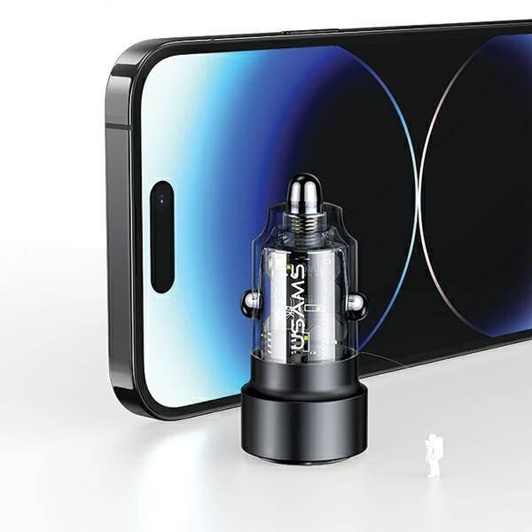 قیمت و خرید شارژر فندکی 60 وات یوسمز مدل US-CC208 C39