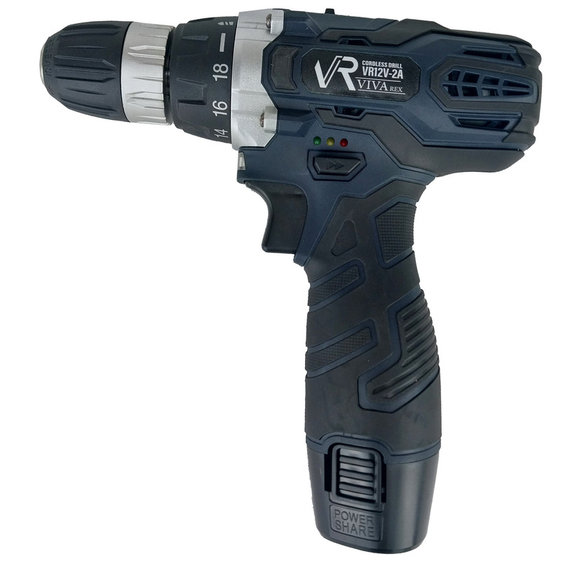 قیمت و خرید دریل پیچ گوشتی شارژی ویوارکس مدل VR12V-2A - مجموعه 28 عددی