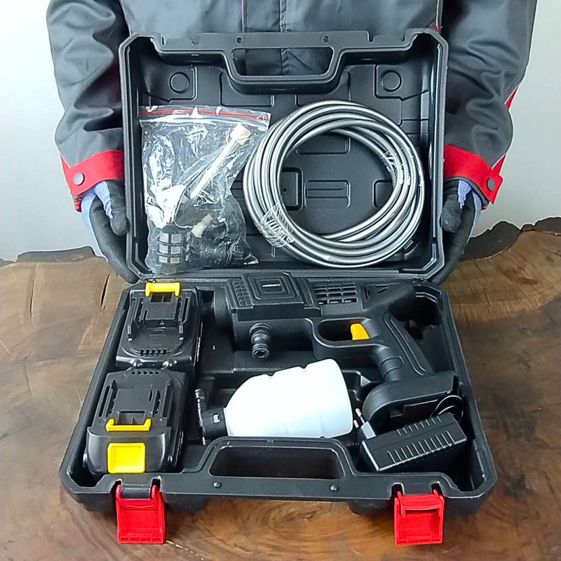 قیمت و خرید کارواش شارژی هاردمن کد 800115