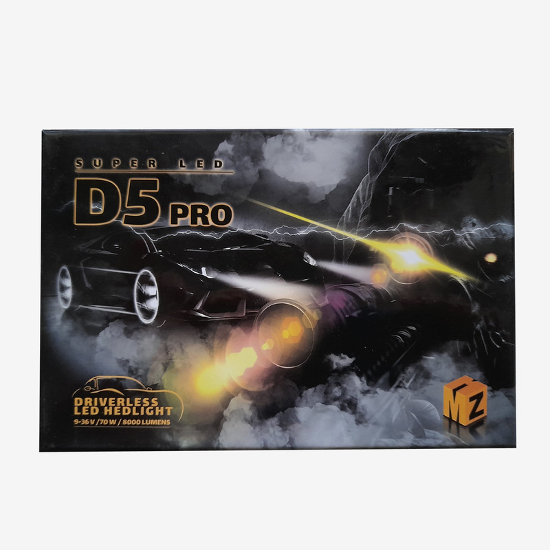 قیمت و خرید هدلایت ام زد ام مدل d5pro-h7 بسته دو عددی