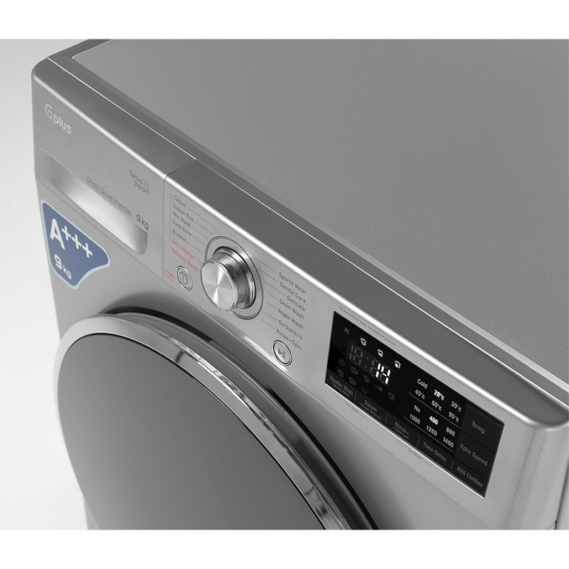 قیمت و خرید ماشین لباسشویی اتوماتیک جی پلاس مدل GWM-P99S ظرفیت 9 کیلوگرم