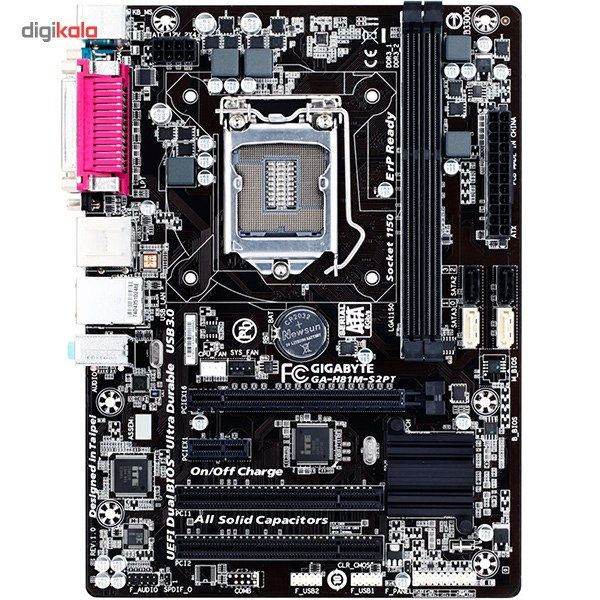 قیمت و خرید مادربرد گیگابایت مدل GA-H81M-S2PT rev.1.0