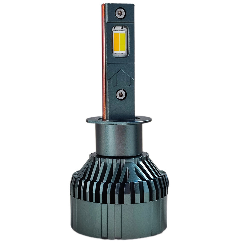 قیمت و خرید هدلایت لامپ خودرو لنزو مدل Q125 سه رنگ پایه H1 بسته دو عددی