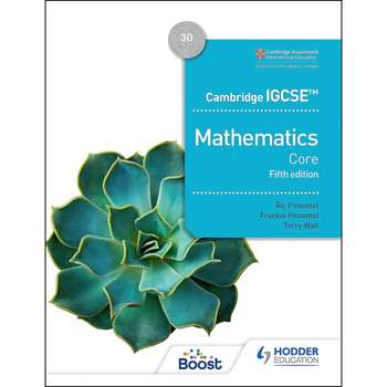 قیمت و خرید کتاب Cambridge IGCSE Core Mathematics Fifth edition اثر جمعي از نويسندگان انتشارات ...