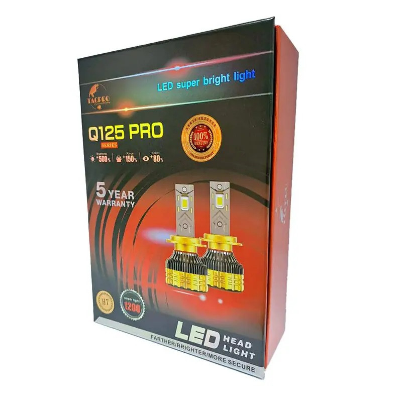 قیمت و خرید لامپ هدلایت خودرو تک پرو مدل Q125 pro بسته 2 عددی