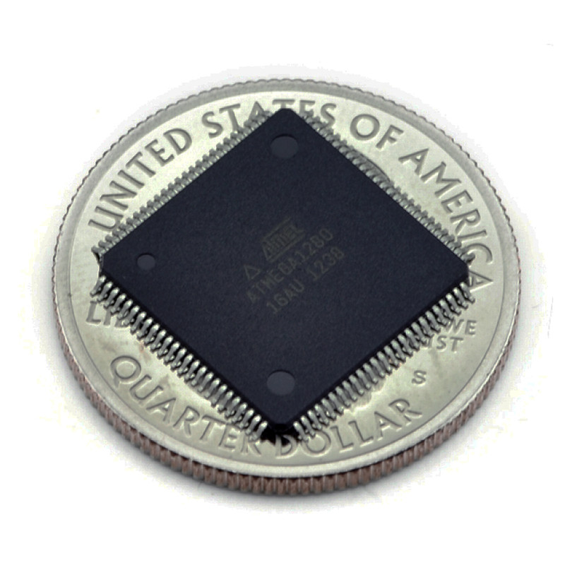 قیمت و خرید آی سی میکرو کنترولر اتمل مدل ATMEGA1280-16AU کد 1330