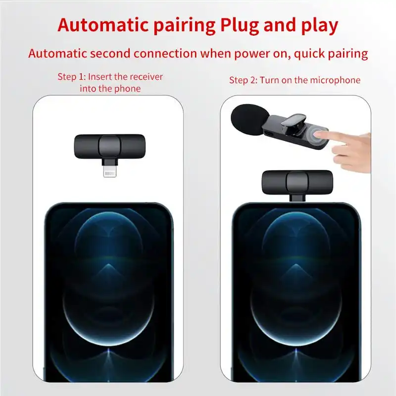 قیمت و خرید ⚡️ میکروفن بی سیم مدل F5 CLEAR TIMBRE - فروشگاه پاوریکا