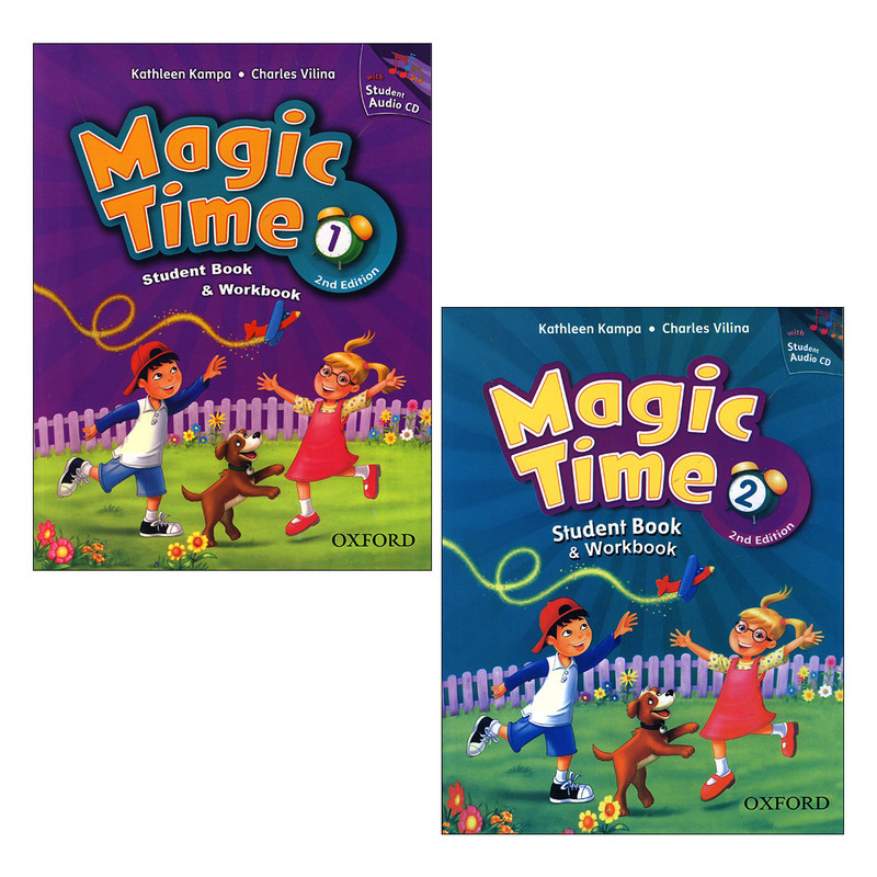 قیمت و خرید کتاب Magic Time 2nd Edition اثر Charles Vilina انتشارات آکسفورد 2 جلدی