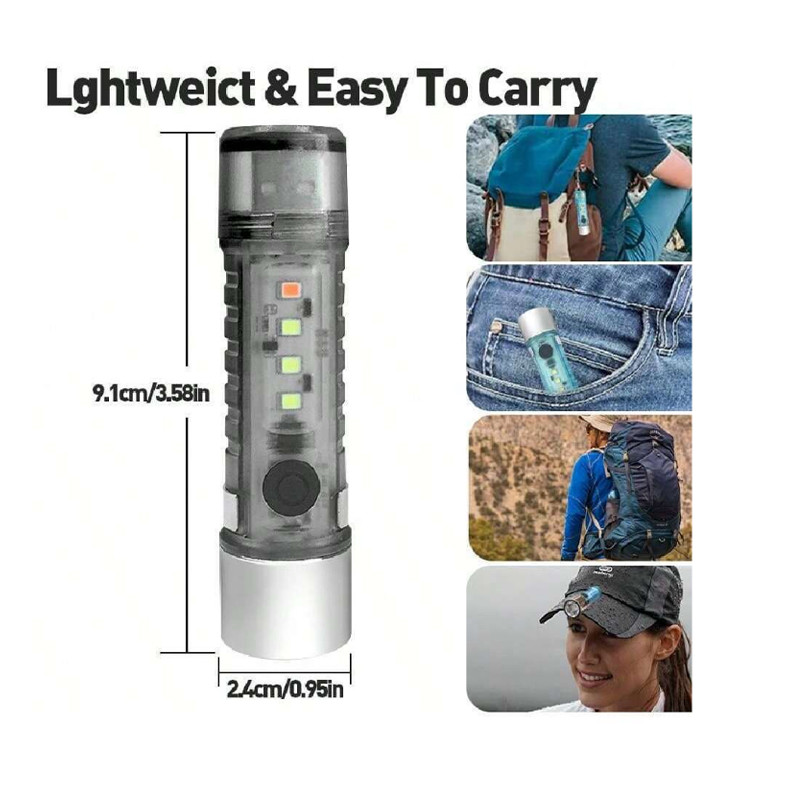 قیمت و خرید چراغ قوه دستی مدل شارژی کد USB ZJ-023