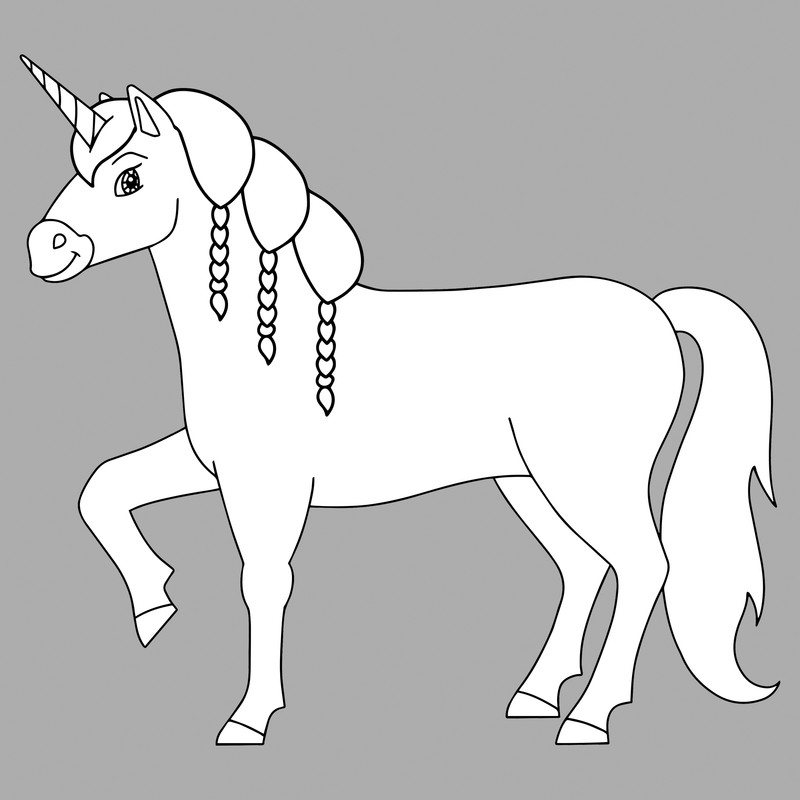 قیمت و خرید استیکر پارچه و لباس مدل dtf طرح یونیکورن کد H15.1083 مجموعه 4 عددی