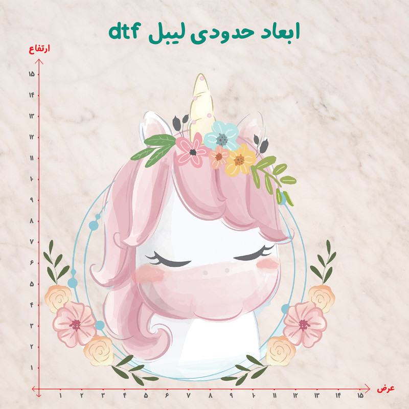 مشخصات، قیمت و خرید استیکر پارچه و لباس مدل dtf طرح یونیکورن کد H15.497 مجموعه 12 عددی | دیجی‌کالا