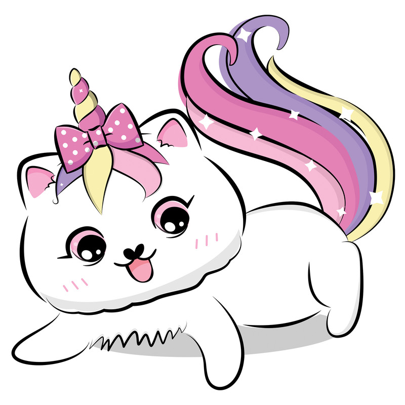 قیمت و خرید استیکر پارچه و لباس مدل dtf طرح یونیکورن کد H20.209 مجموعه 6 عددی