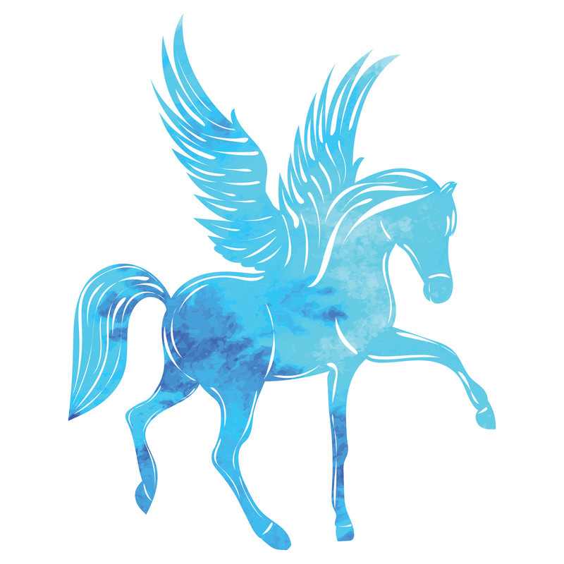 قیمت و خرید استیکر پارچه و لباس مدل dtf طرح یونیکورن کد H20.1033 مجموعه 3 عددی