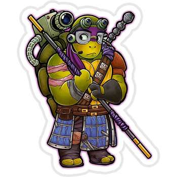 قیمت و خرید استیکر لپ تاپ طرح Chibi Don Sticker کدST323