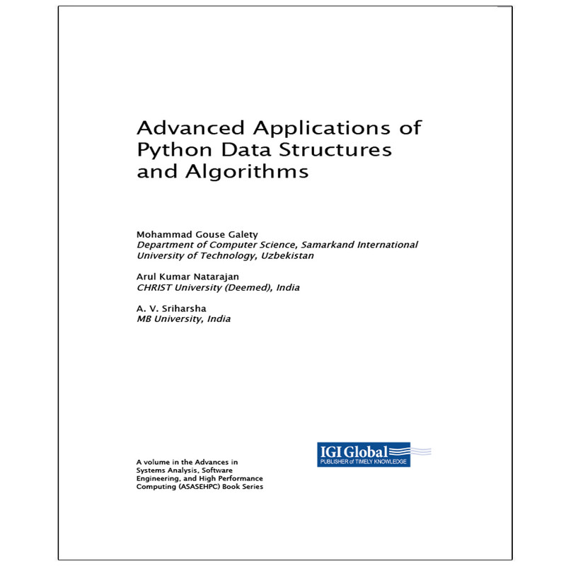 قیمت و خرید کتاب Advanced Applications Of Python Data Structures And