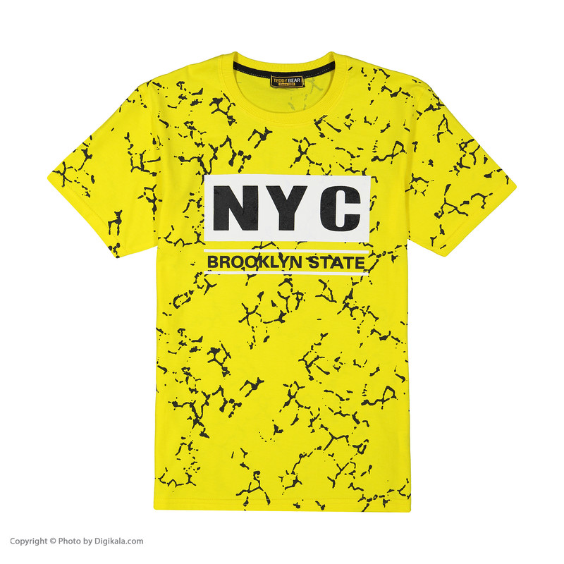 مشخصات، قیمت و خرید تی شرت پسرانه خرس کوچولو مدل 2011297-16 | دیجی‌کالا