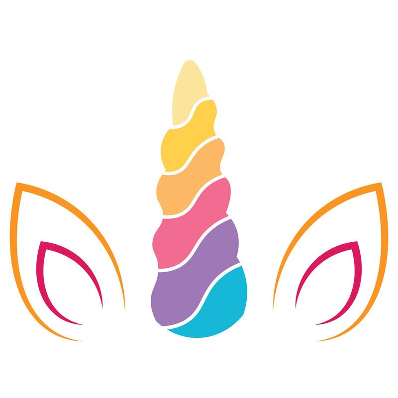 قیمت و خرید استیکر پارچه و لباس مدل dtf طرح یونیکورن کد H20.113 مجموعه 3 عددی