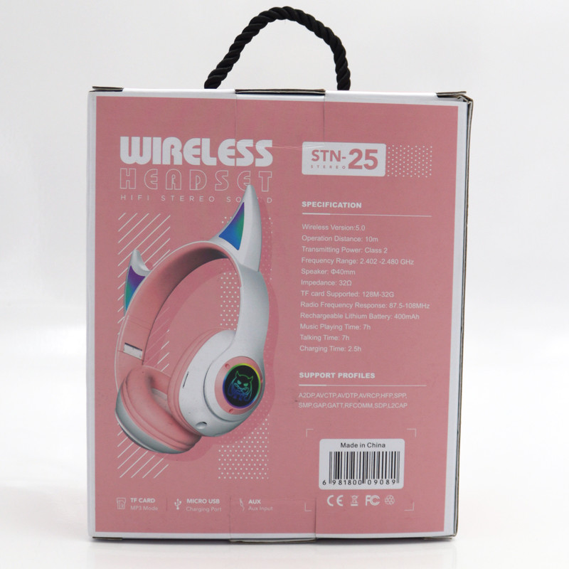 قیمت و خرید هدست بی سیم مدل انیمه کد YPPK-STN-25