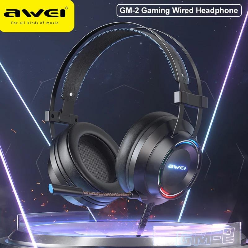هدست مخصوص بازی اوی مدل Awei GM-2 Gaming Headse - محصولات