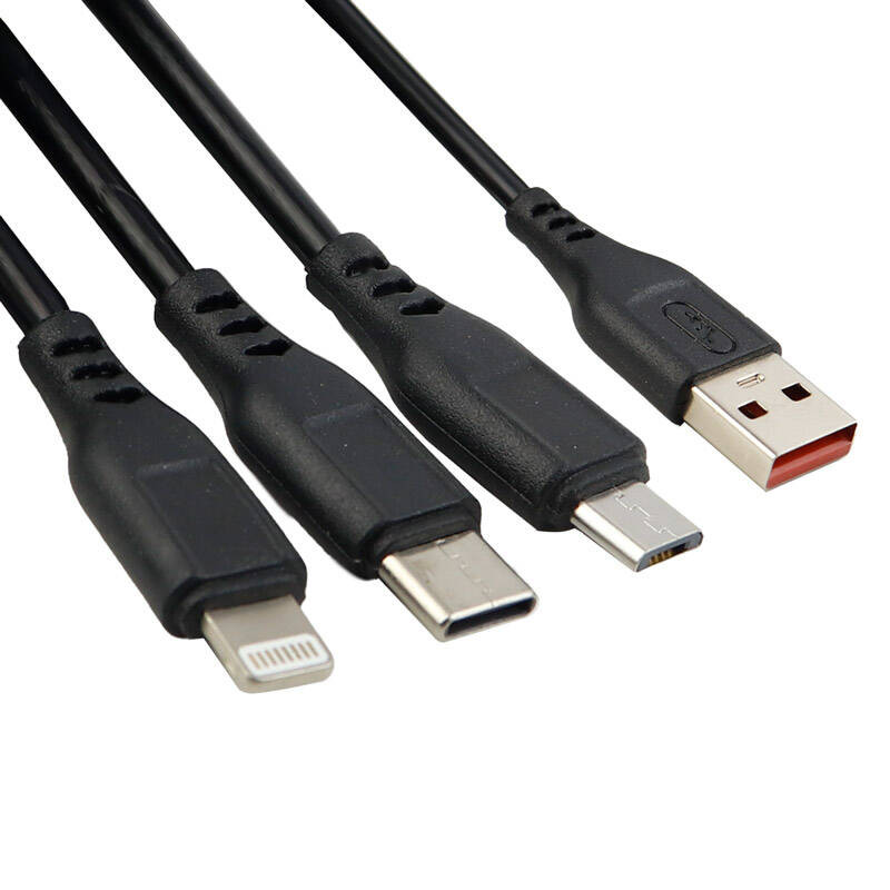 قیمت و خرید کابل تبدیل Usb به لایتنینگ Microusb Usb C اسکای دلفین مدل