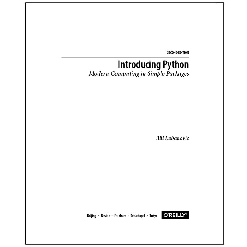 قیمت و خرید کتاب Introducing Python Modern Computing in Simple Packages ...