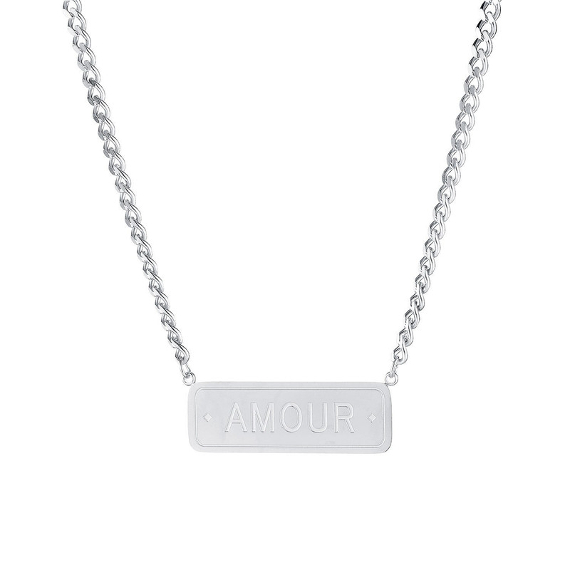 قیمت و خرید گردنبند زنانه گالری شمرون مدل NEC636S0