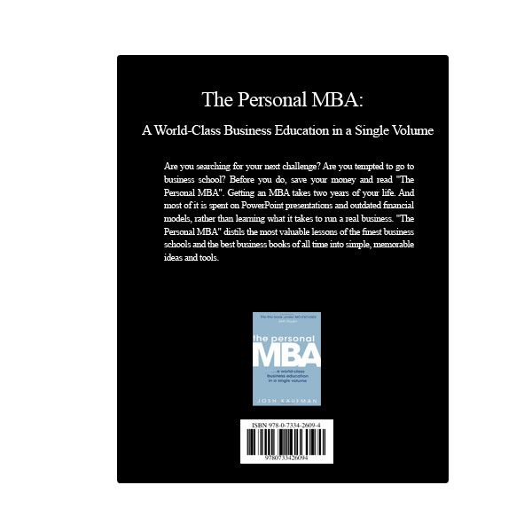 قیمت و خرید کتاب The Personal Mba A World Class Business Education In
