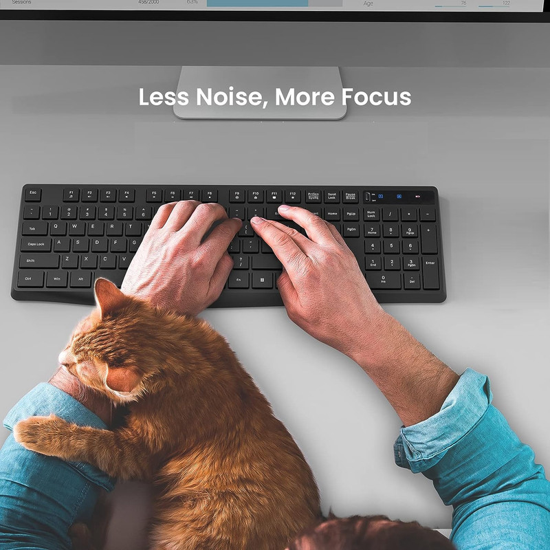 قیمت و خرید کیبورد بی سیم ویکت سینگ مدل PC230A