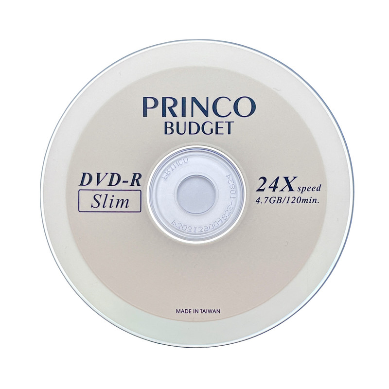 قیمت و خرید دی وی دی خام پرینکو مدل DVD-R Slim بسته 60 عددی