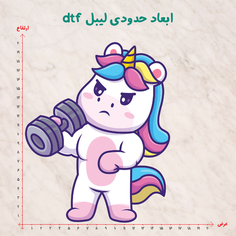 قیمت و خرید استیکر پارچه و لباس مدل dtf طرح یونیکورن کد H20.914 مجموعه 3 عددی