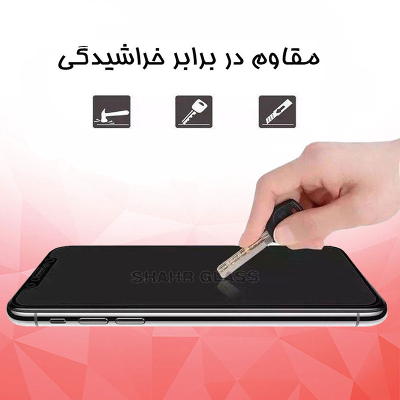 قیمت و خرید محافظ صفحه نمایش شهر گلس مدل Supsr مناسب برای گوشی موبایل