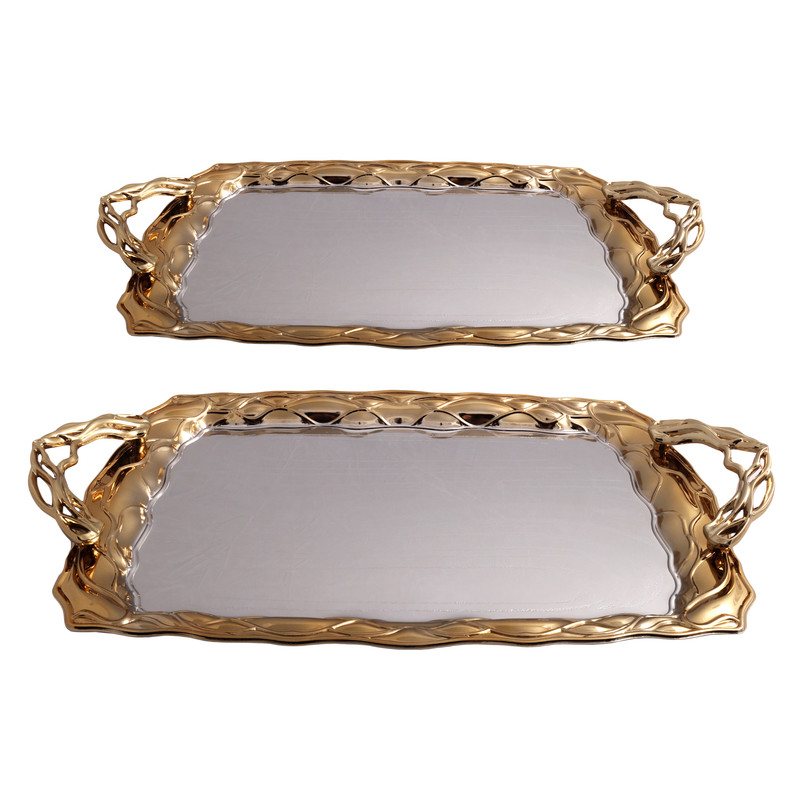 قیمت و خرید سینی مدل ویتارا کد 580G مجموعه 2 عددی