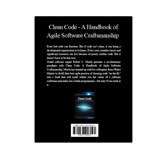 قیمت و خرید کتاب Clean Code - A Handbook of Agile Software ...