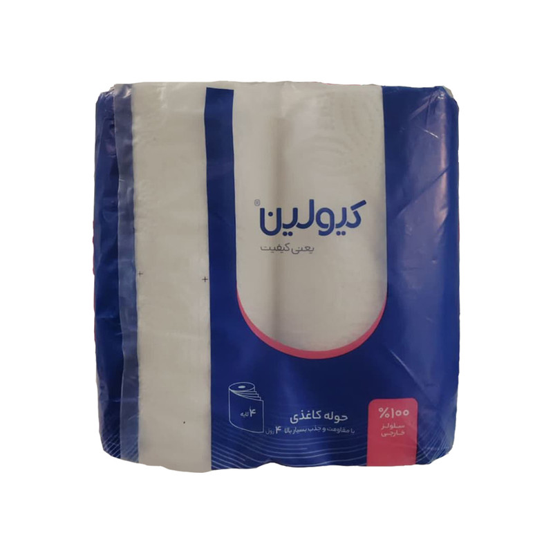 قیمت و خرید دستمال حوله ای کیولین چهار لایه مدل ستاره ۶ بسته ۴ عددی