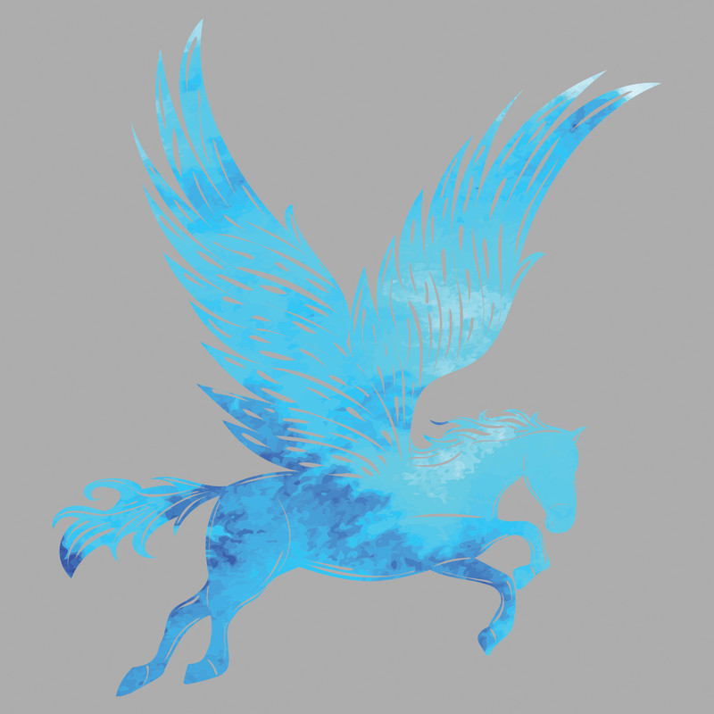 قیمت و خرید استیکر پارچه و لباس مدل dtf طرح یونیکورن کد H20.1028 مجموعه 3 عددی