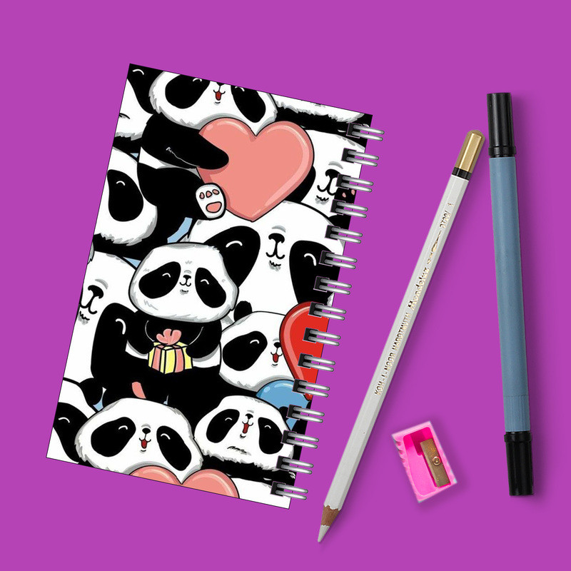 قیمت و خرید دفترچه یادداشت مدل to do list طرح پاندا و قلب کد 4830219