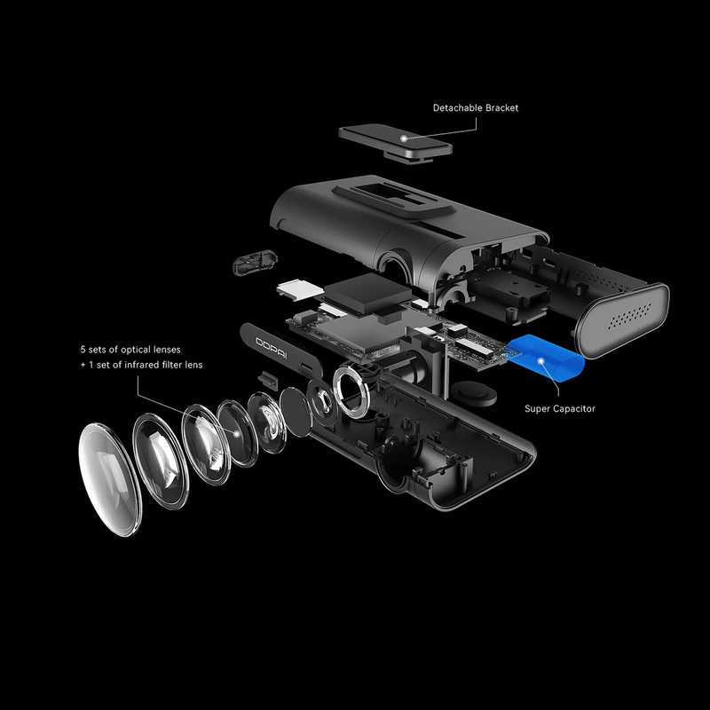 قیمت و خرید دوربین ثبت وقایع خودرو دی دی پای مدل X2S Pro