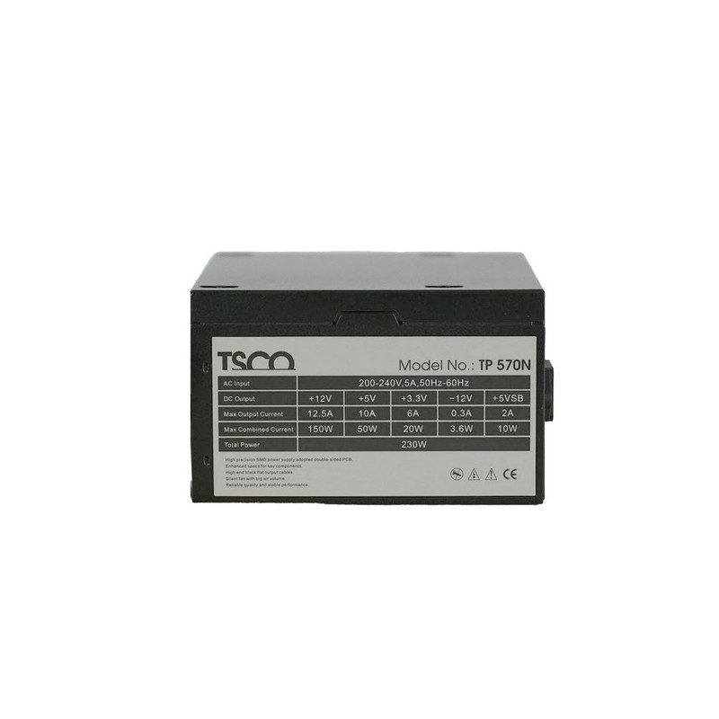 قیمت و خرید منبع تغذیه کامپیوتر تسکو مدل TP 570N