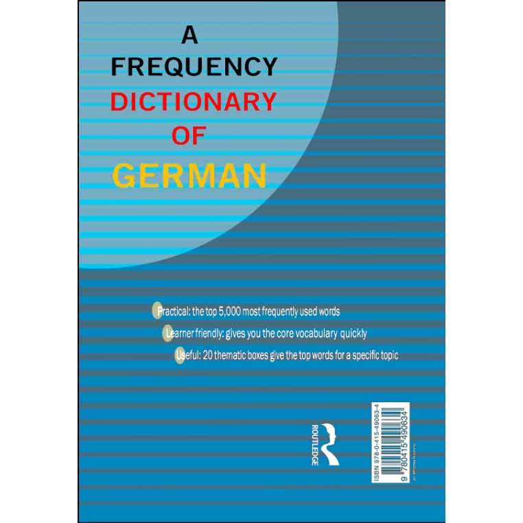 قیمت و خرید کتاب A frequency dictionary of German -Core vocabulary اثر ...