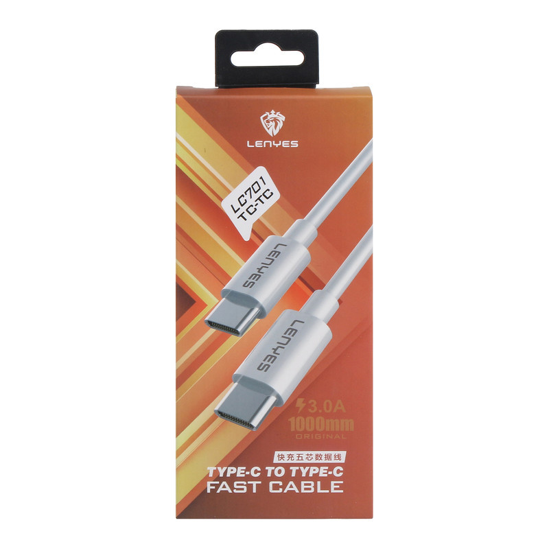 قیمت و خرید کابل USB-C لنیز مدل LC 701 TC-TC طول 1 متر
