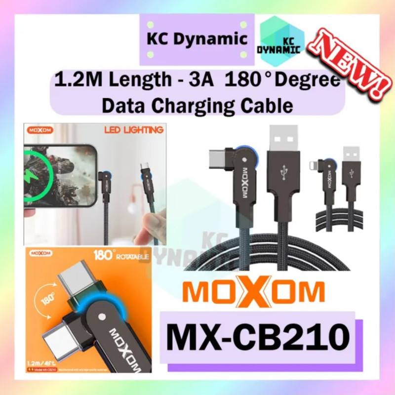 قیمت و خرید کابل تبدیل USB به USB-C ماکسوم مدل MX-CB210 طول 1 متر
