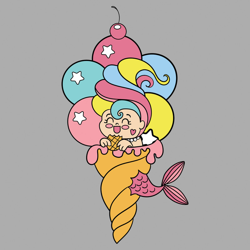 قیمت و خرید استیکر پارچه و لباس مدل dtf طرح یونیکورن کد H15.216 مجموعه 4 عددی