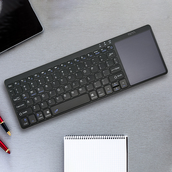 قیمت و خرید کیبورد بی سیم تسکو مدل TKM7320B، سوییچ ممبران، Tenkeyless