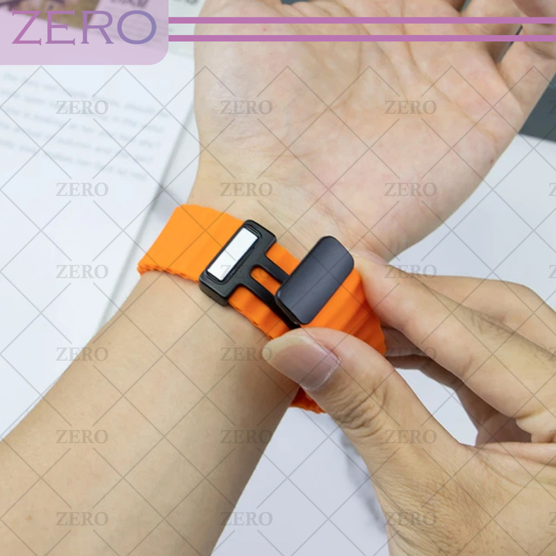 قیمت و خرید بند زیرو مدل Ocean-ORG-ZR مناسب برای ساعت هوشمند ویرفیت N8 Ultra Plus
