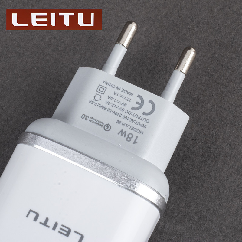 قیمت و خرید شارژر دیواری لیتو مدل LH-26 18W به همراه کابل تبدیل USB-C