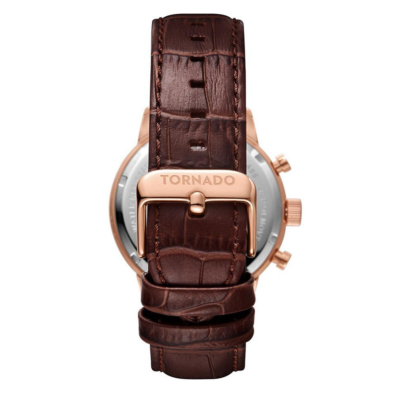 قیمت و خرید ساعت مچی عقربه‌ای مردانه تورنادو مدل T6102-RLDI