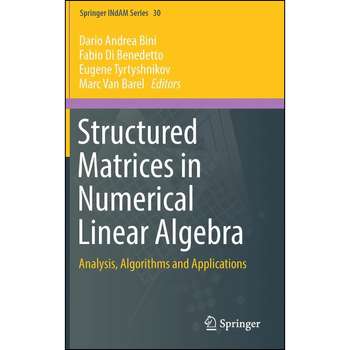 قیمت و خرید کتاب Structured Matrices in Numerical Linear Algebra اثر ...